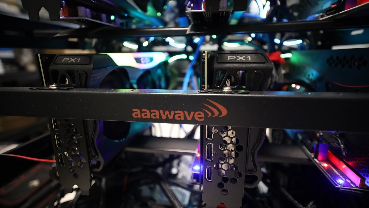 aaawave 12 GPU Mining Rig FRAME Review! - Criptosal